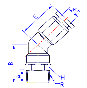 45° Elbow - LUCO FITTING